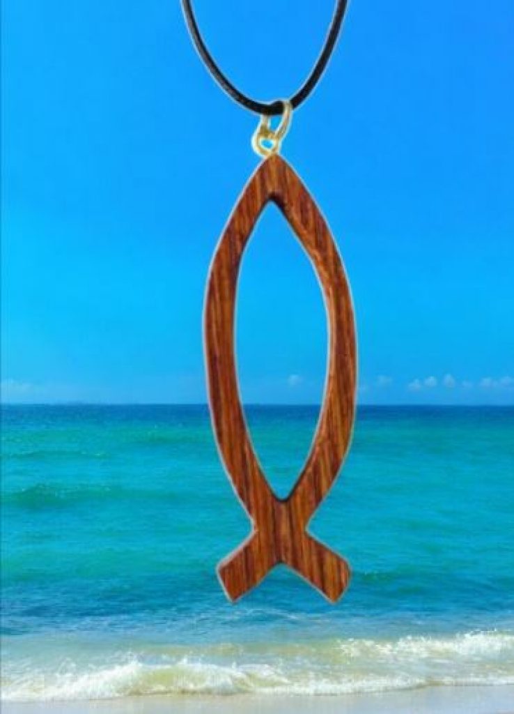 თევზის ფორმის გულსაკიდი – ყელსაბამი - ravachuqo.ge